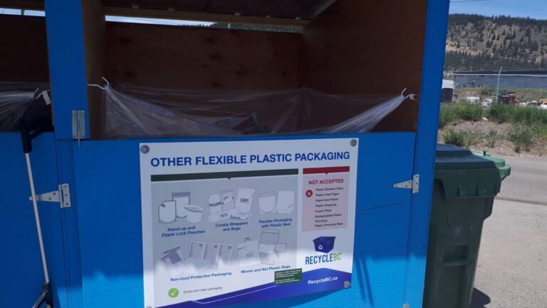 116 Recycle BC Depots Collecting Other Flexible Plastic Packaging ...