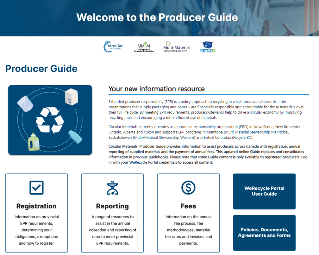 Producer Resources - Recycle BC