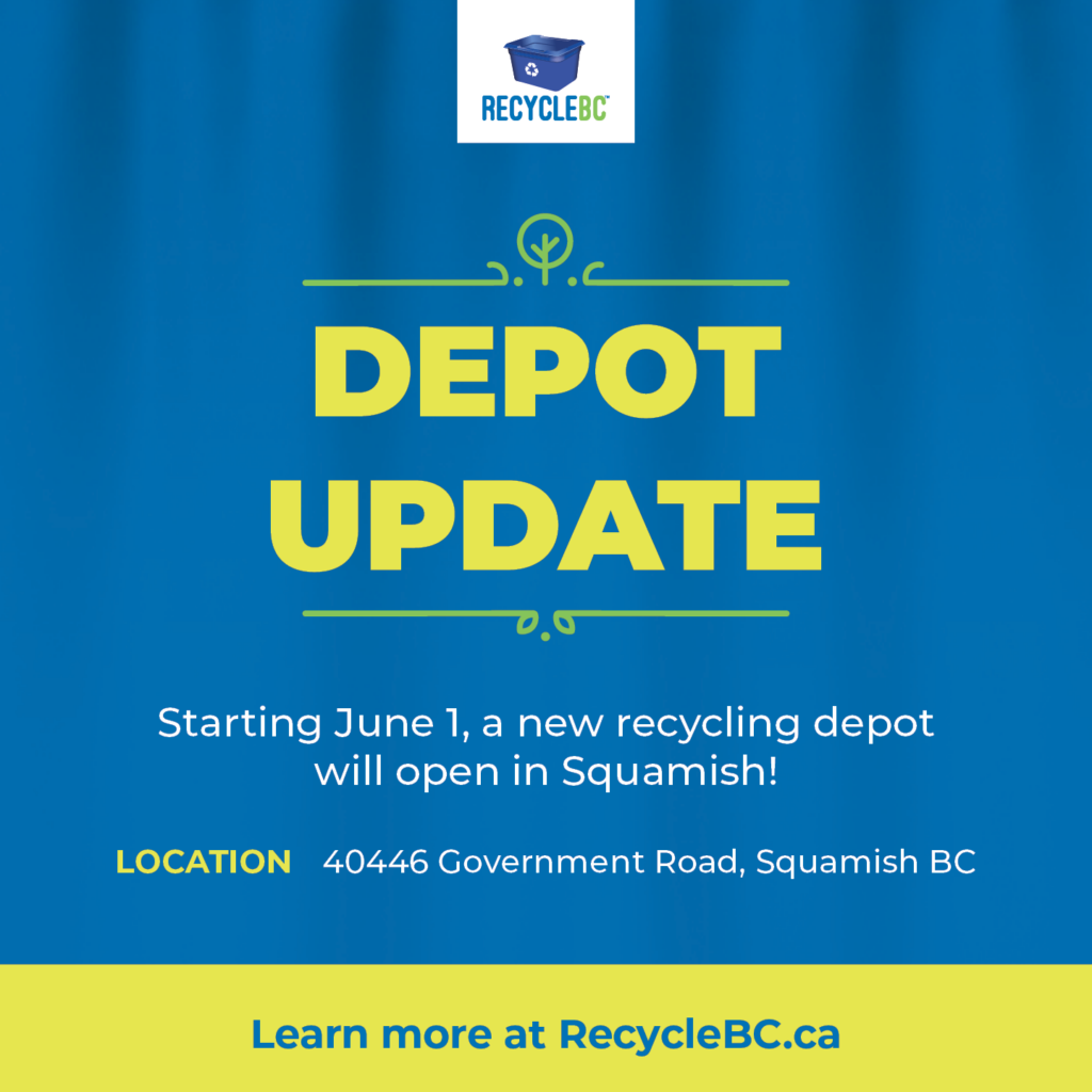 New Depot Opening In Squamish June 1 2024 Recycle BC
