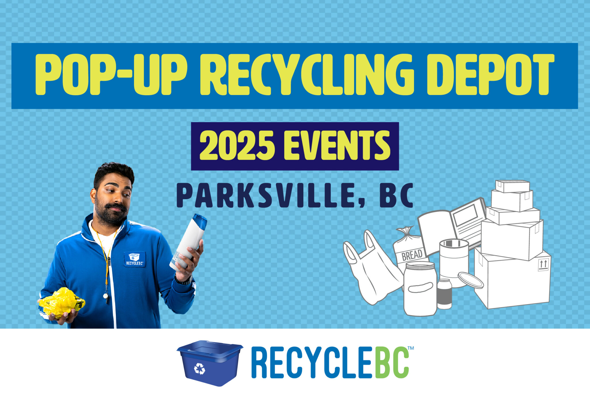 Parksville Pop-Up Recycling Depot 2025 - Recycle BC